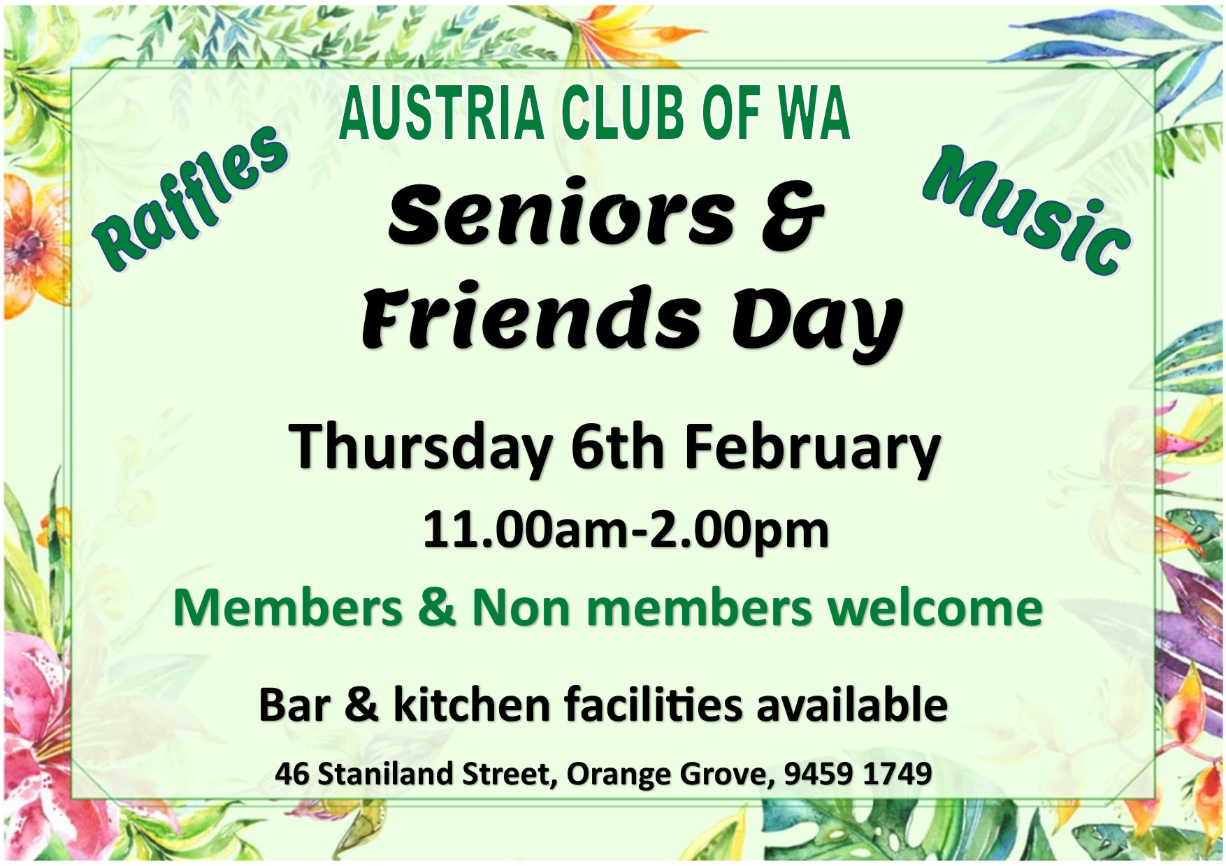 Austria Club of WA | EVENTS